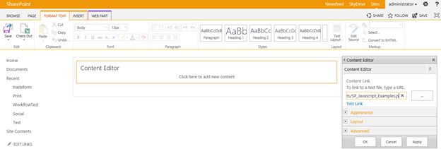 Create A File In Sharepoint 2013 Using Javascript Object Model Jsom 3773